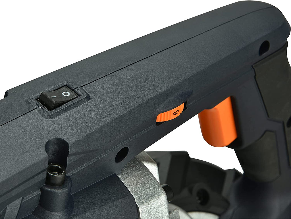 MAXXT Bandsaw, 10-Amp 5-Inch Deep Cut, Variable Speed Handheld Portabl ...